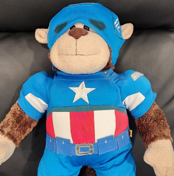 Build-A-Bear | Toys | Captain America Monkey | Poshmark